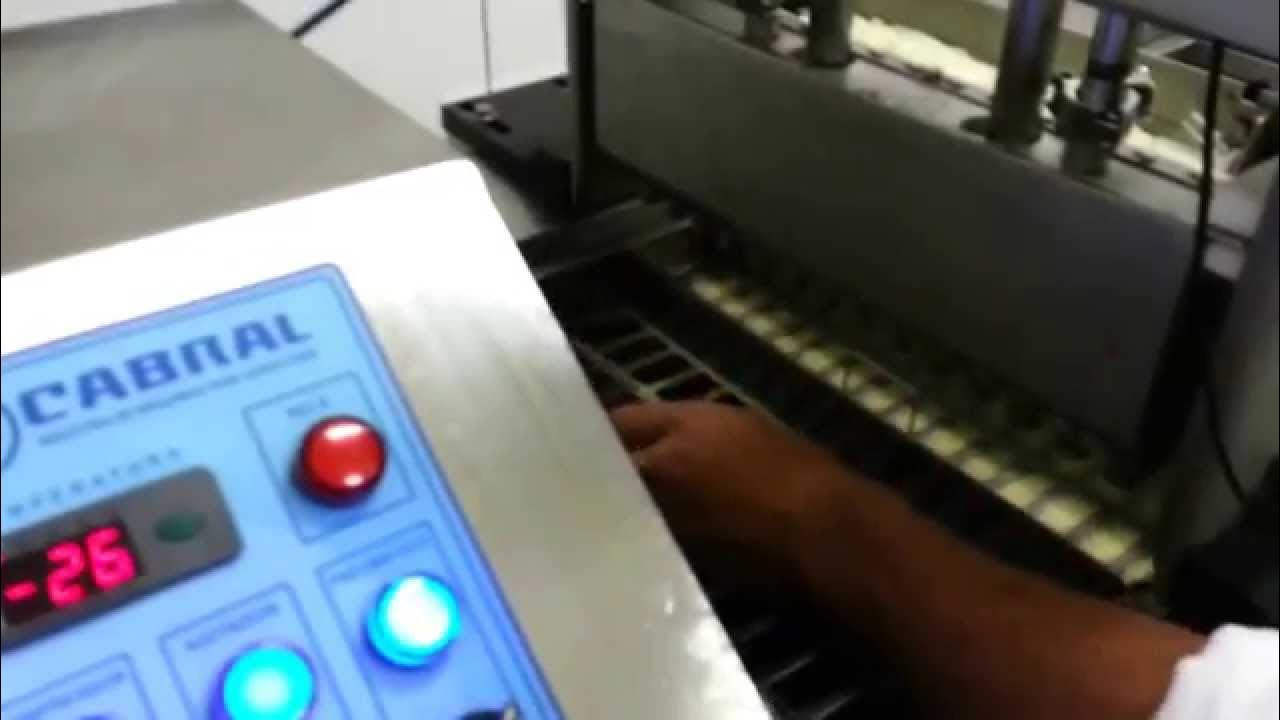 PICOLETEIRA CABRAL COM DOSADOR DE FORMAS - 4.000 PICOLÉS/HORA - YouTube