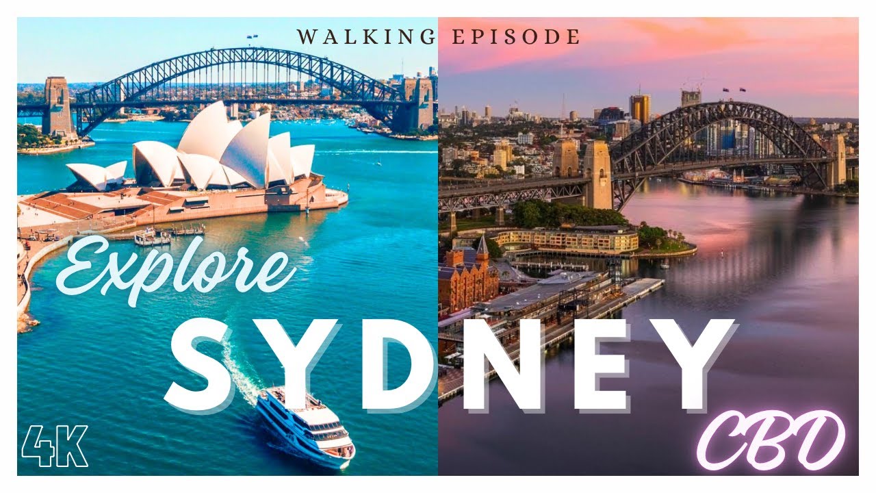 Explore Sydney - CDB 🇦🇺 Australia 2023 | 4K HDR 60fps Downtown Walk 🏙️ ...