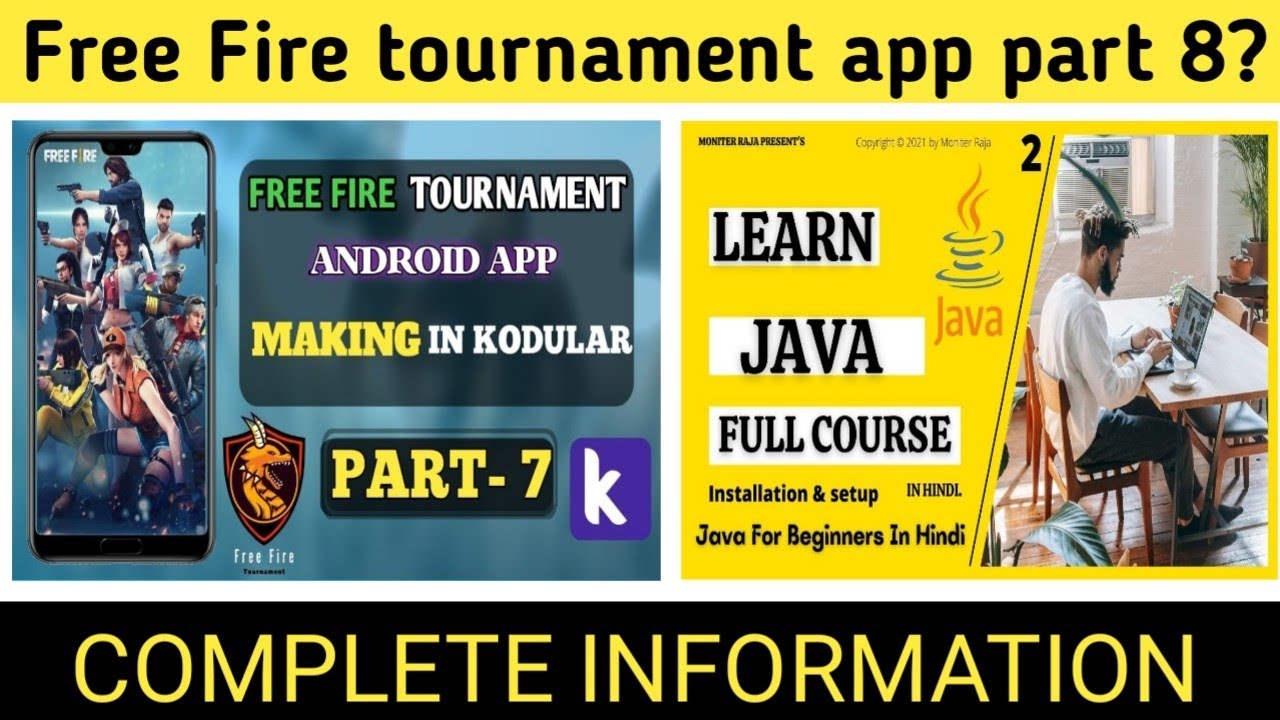 How To Make A Free Fire Tournament App | Learn Java - YouTube