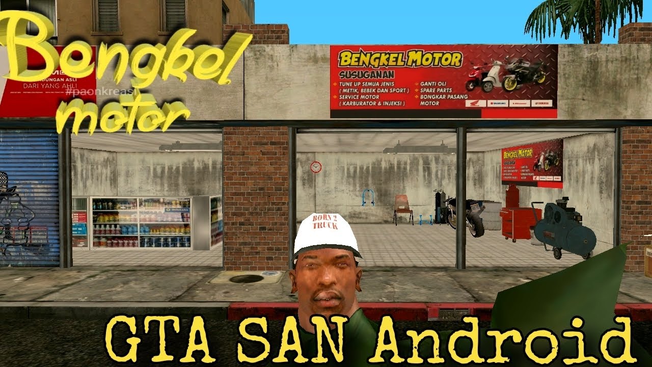 Share Bengkel Motor (GTA San Android) - YouTube