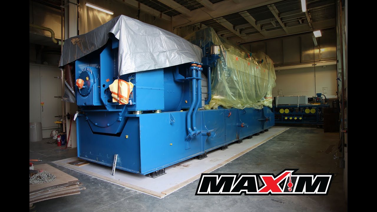 Maxim Wartsila Generator Set - YouTube