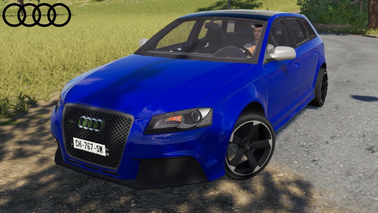 Farming Simulator 2019 - 2008 Audi RS3 Sportback - YouTube