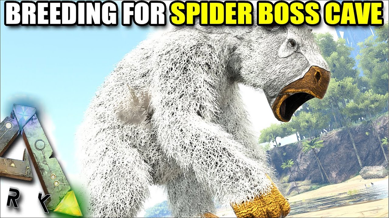 BREEDING SLOTHS FOR THE SPIDER BOSS CAVE !! | ARK SURVIVAL EVOLVED EP38 ...