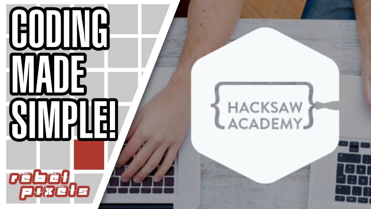 A Modern, Intuitive Way to Learn to Code! | Hacksaw Academy - YouTube