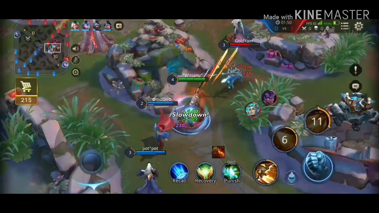 ROV•RYOMA 2019• kill•assist•solo rank - YouTube