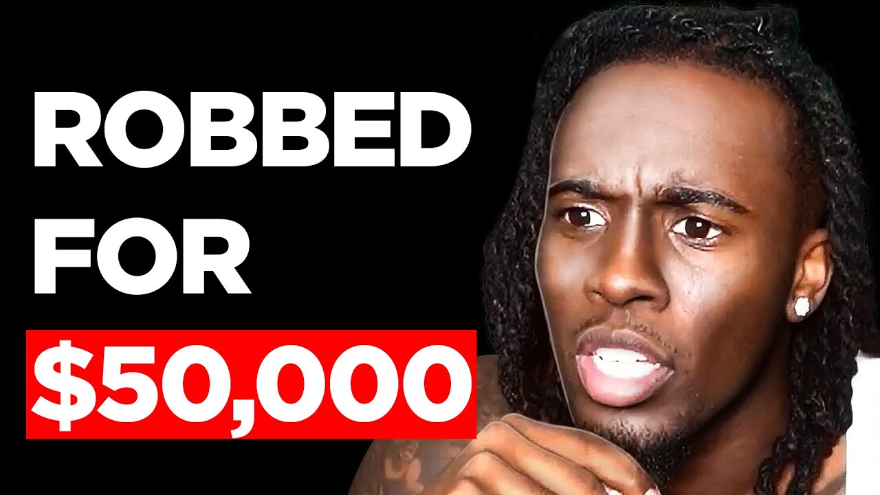 Rapper ROBS Streamer For $50k, Kai Cenat Saves Him - YouTube