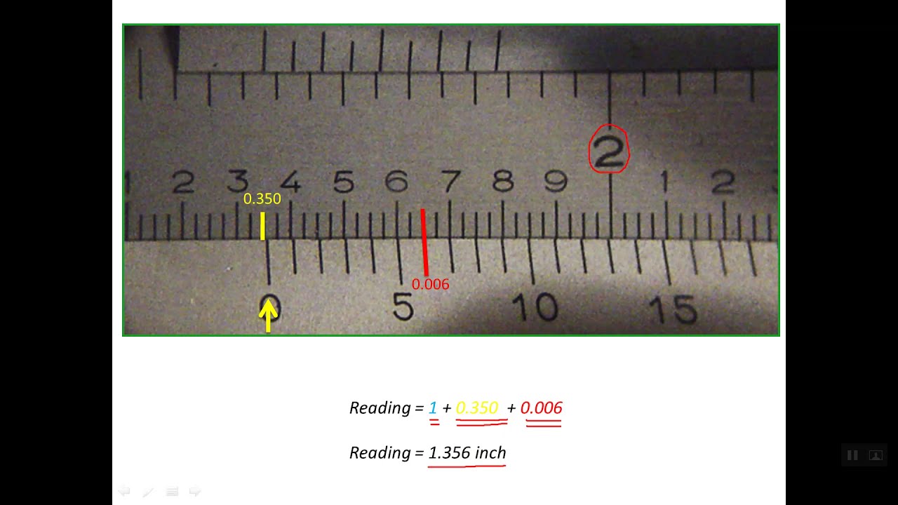 11 Reading Inch Vernier Caliper With 0 001 Inch Resolution Least