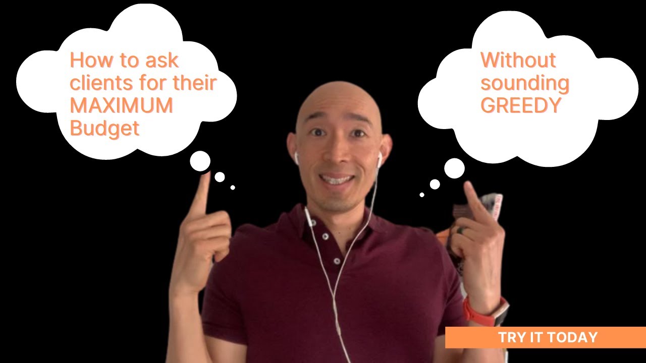 Talking Money : How to ask the right questions for more budget (Sales ...