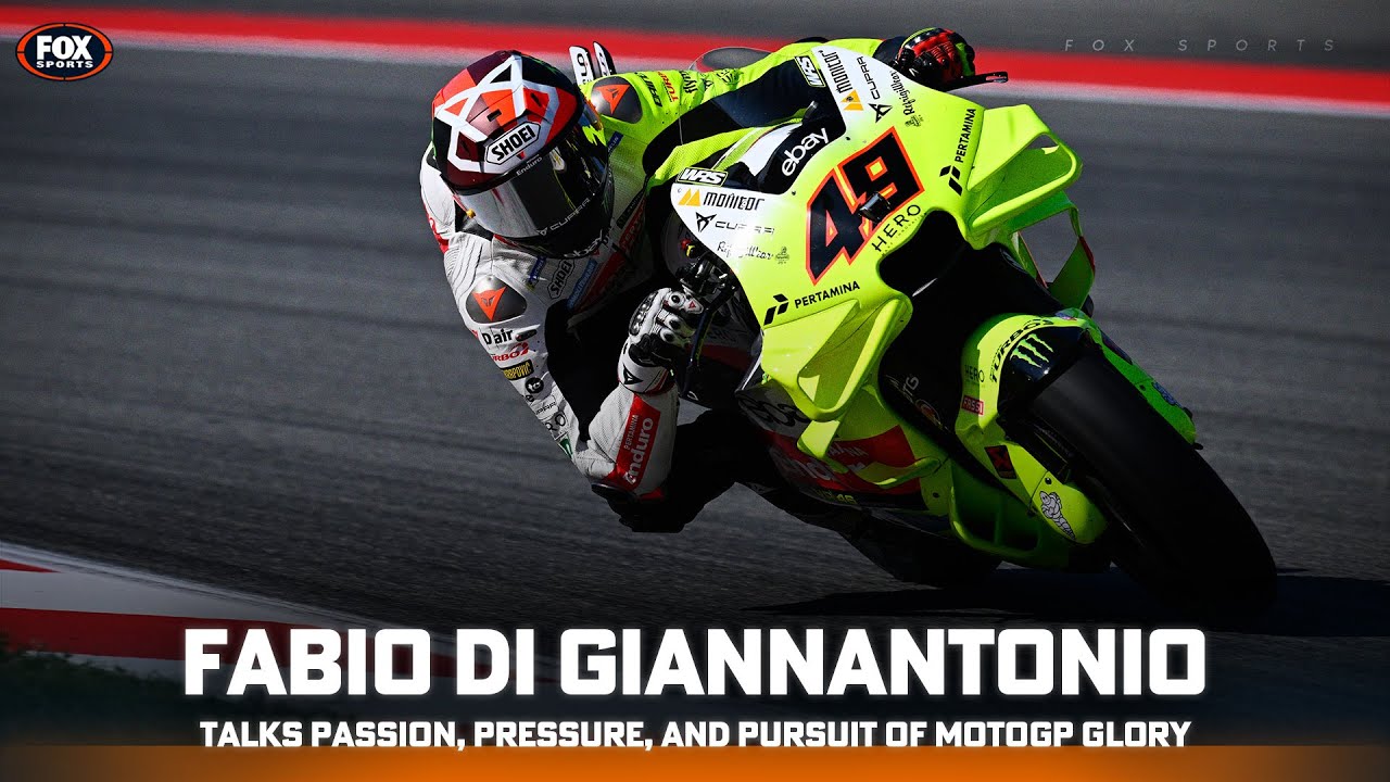 Fabio Di Giannantonio Unfiltered: The MotoGP Star Talks Career and ...
