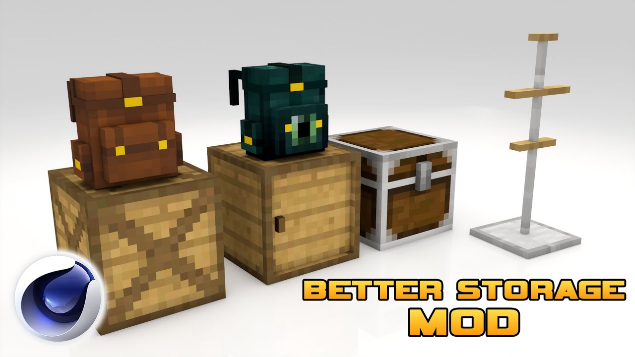 Minecraft Better Storage Mod Pack [Free Download] - YouTube