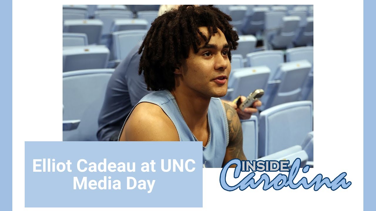 Elliot Cadeau at UNC Media Day | Inside Carolina Interviews - YouTube