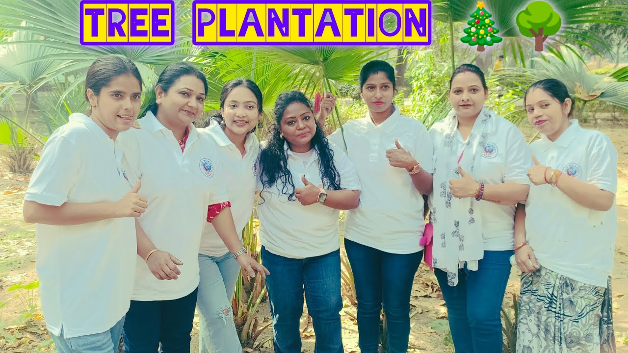 Ped lagao Hariyali lao🎄🌳|tree|viral |vlog|plants|goodfriday|plantation ...