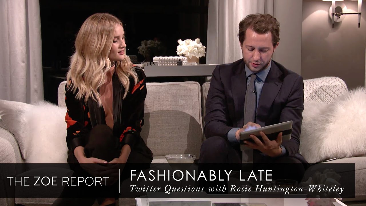 Deleted Scenes: Rosie Huntington-Whiteley Answers Your Questions ...