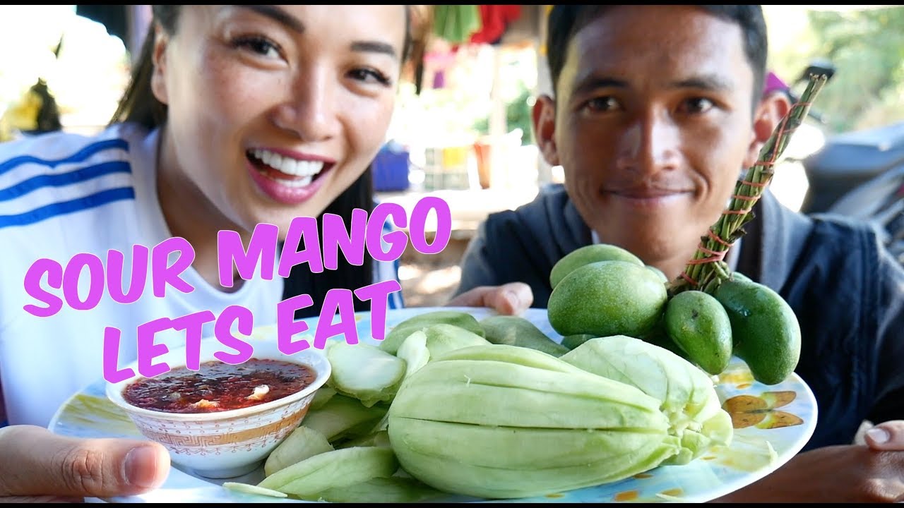 SOUR MANGO (Lets Eat) | SASVlogs - YouTube