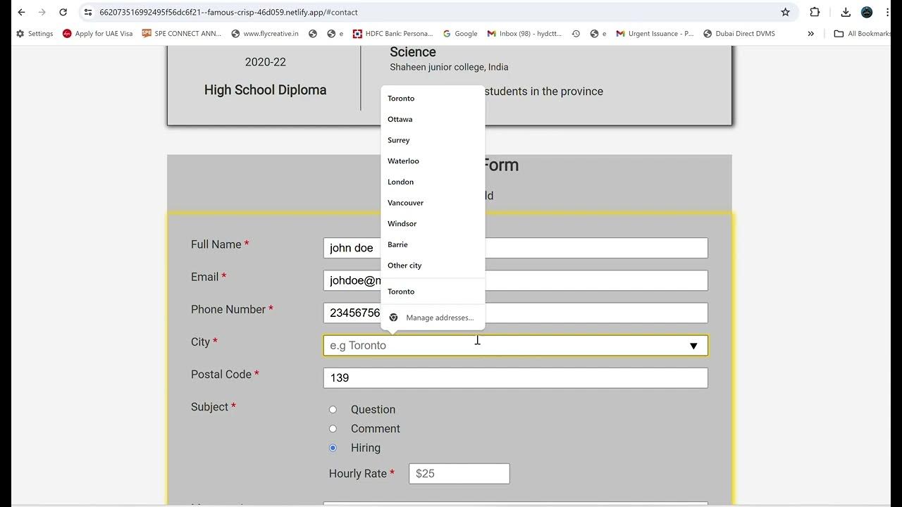 WEB222 assignment 6 - YouTube