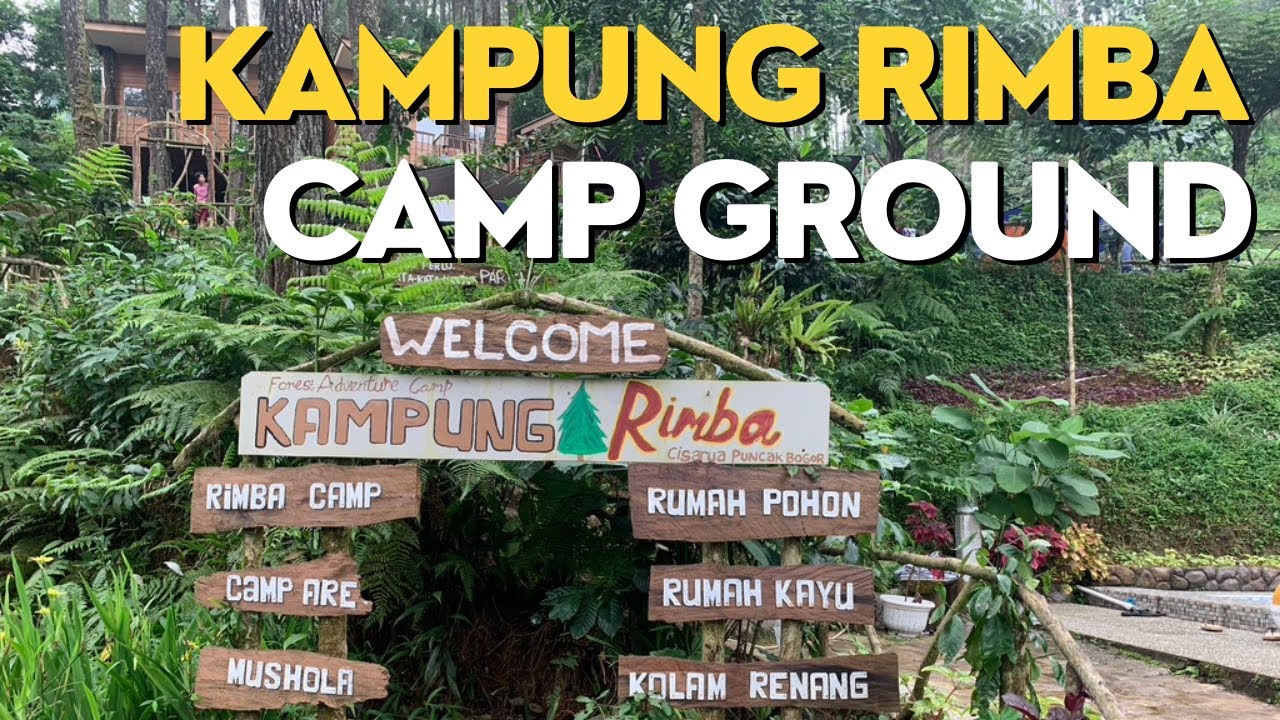 Kampung Rimba Camp | Camping Ceria | Motocamp - YouTube
