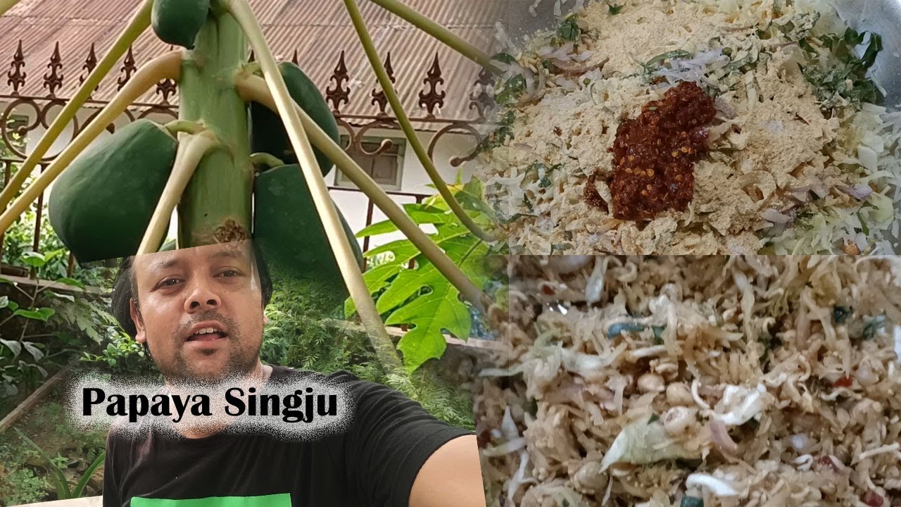 Papaya Singju || Mimi Singju || Simple Singju - YouTube