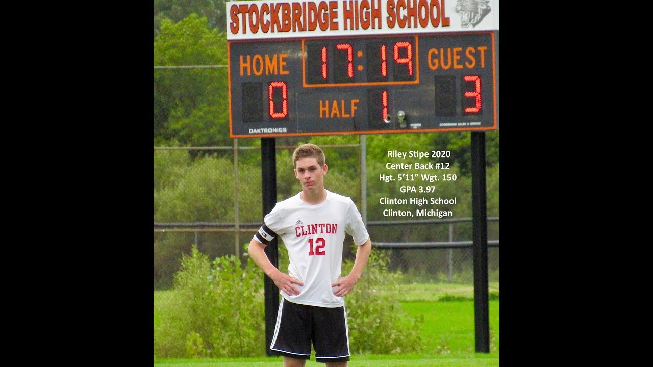 Riley Stipe - 2020 - Soccer Highlights - YouTube