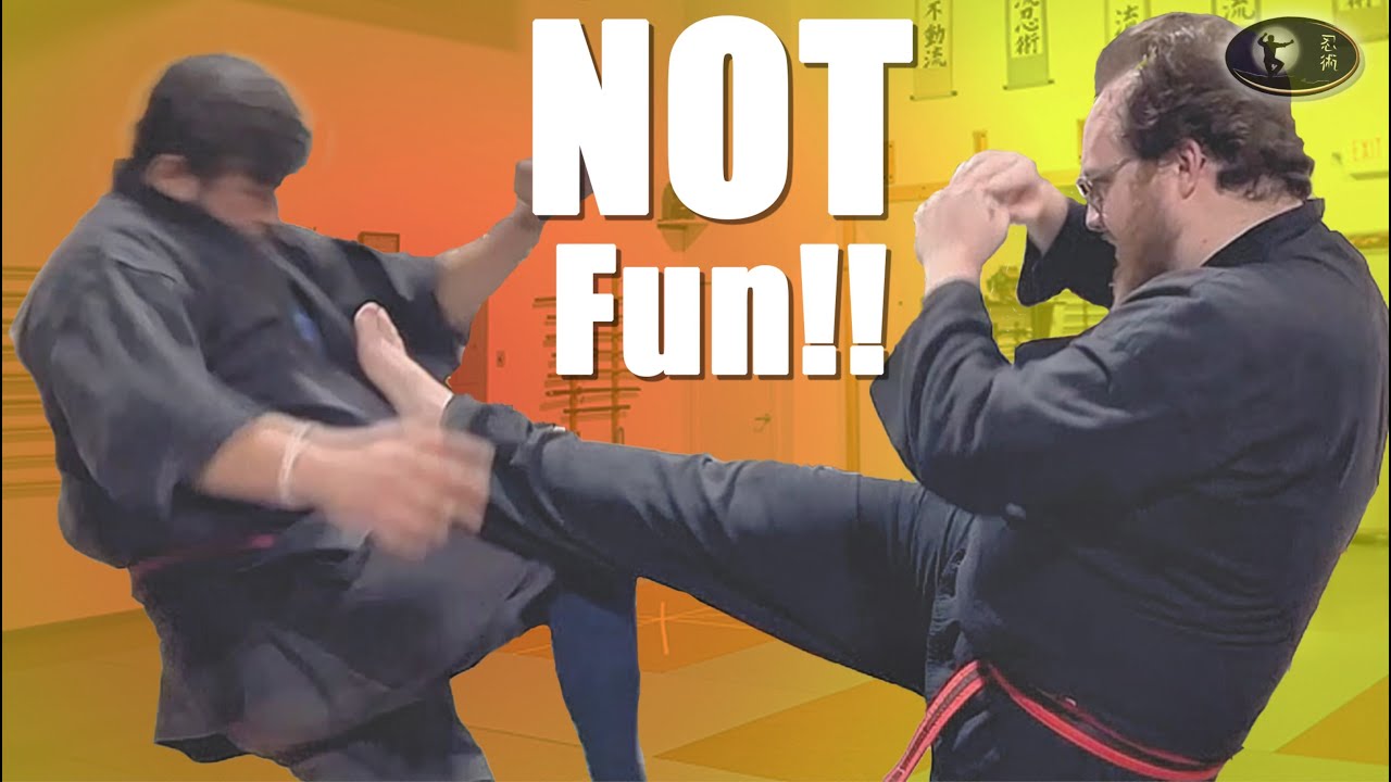 Martial Artists: Use THIS Ninjutsu Kata Against a Front Kick! Kasame ...