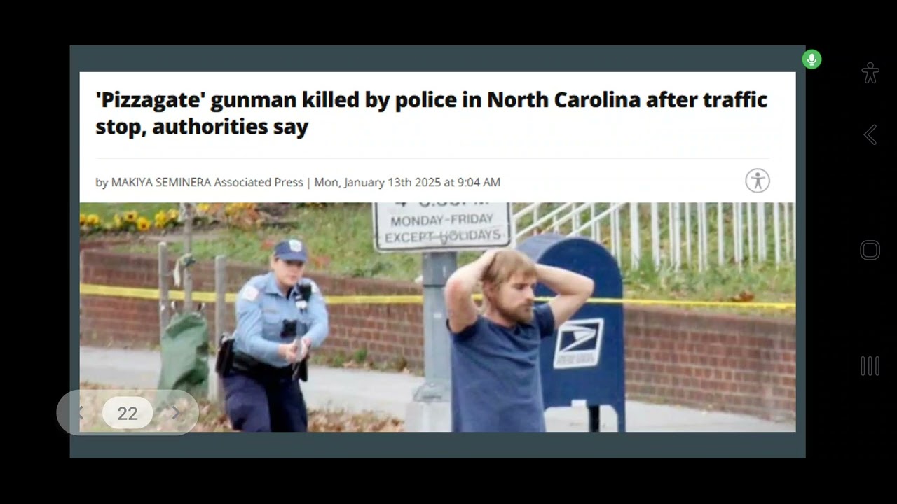 AD For: "Pizzagate 2.0: Death Of Edgar Maddison Welch" Premier At 12 PM ...