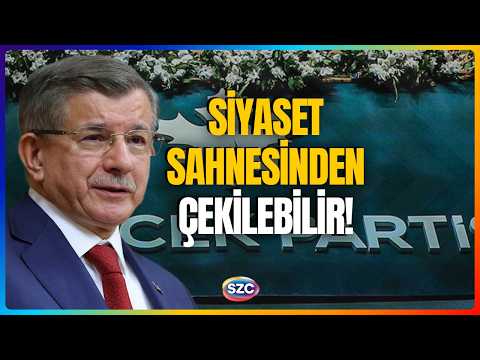Ahmet Davutoğlu Siyaseti Bırakıyor mu? Kulisler Alev Alev! Gelecek Partisi Açıklama Yapacak