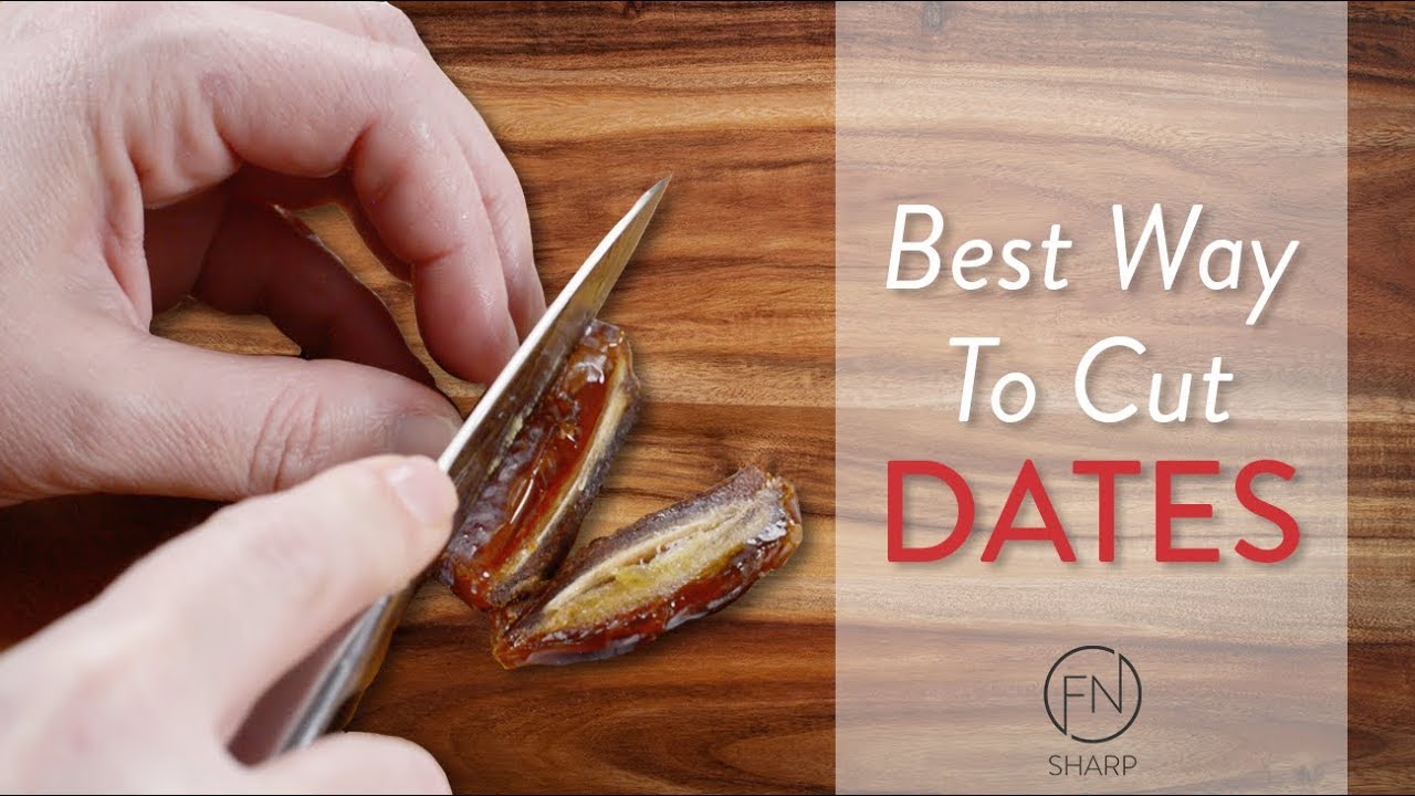 F.N. Sharp Prep School | How to Pit and Chop Dates - YouTube
