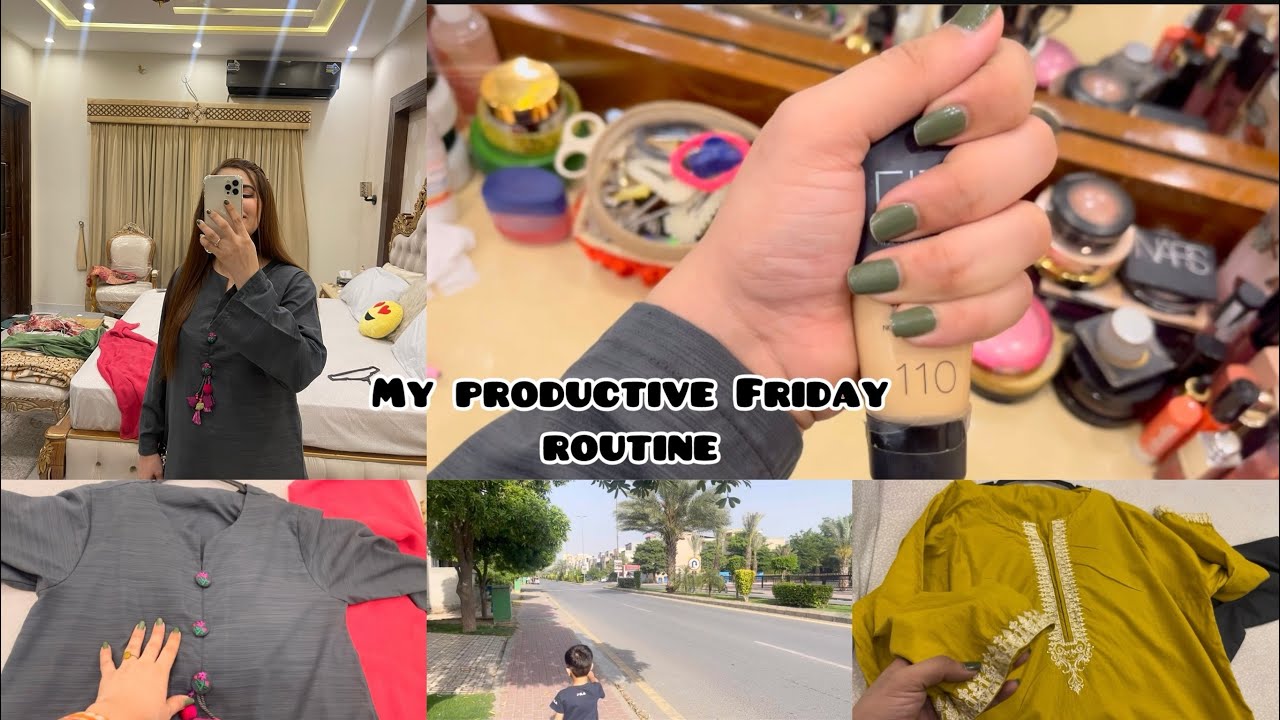 My productive Friday routine vlog || daily vlog || mahamkhanvlog - YouTube