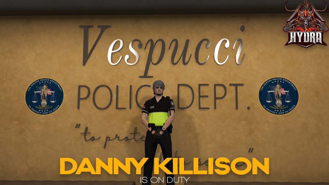 DANNY KILLISON IS ON DUTY | COP RP | HYDRA TOWN ROLEPLAY | GTA 5 RP | # ...