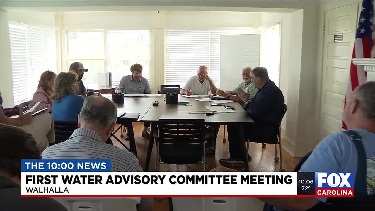 First water advisory committee meeting in Walhalla - YouTube