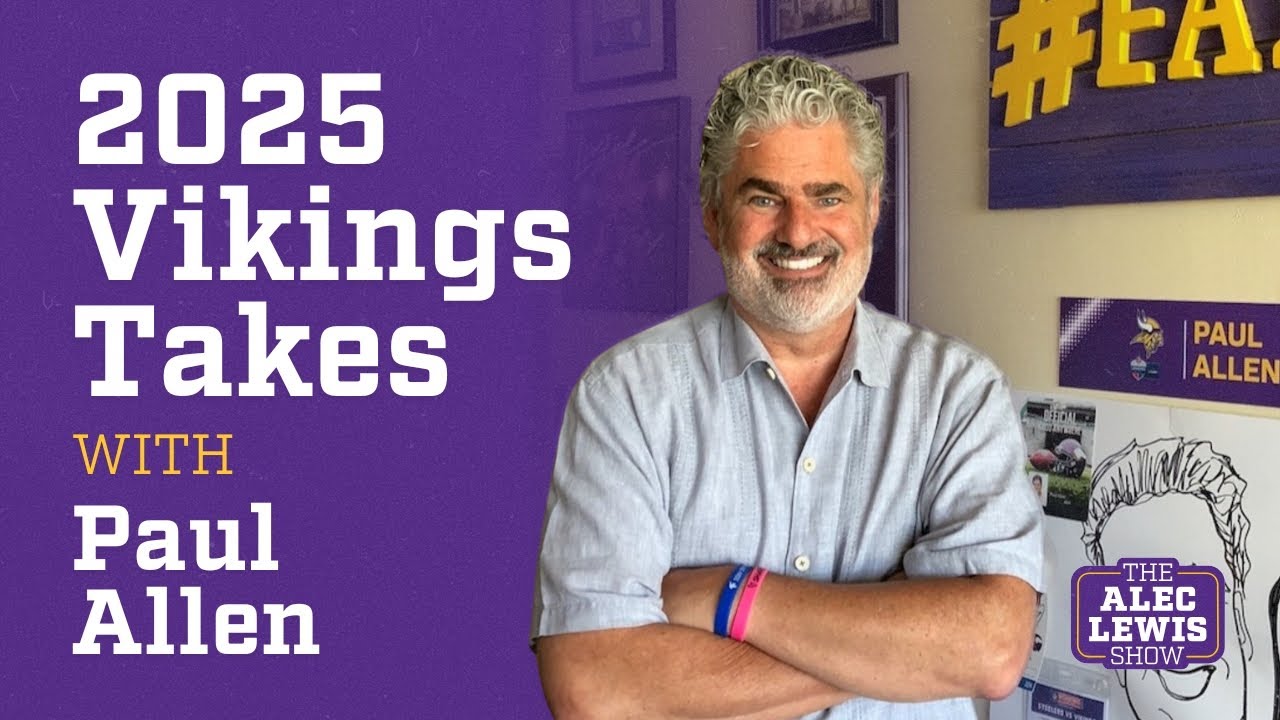Vikings 2025 predictions and J.J. McCarthy thoughts with KFAN's Paul ...