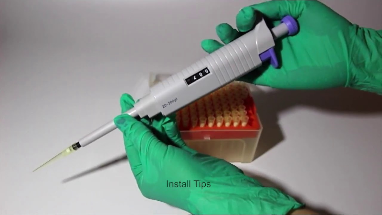 How to use pipette tips? - YouTube