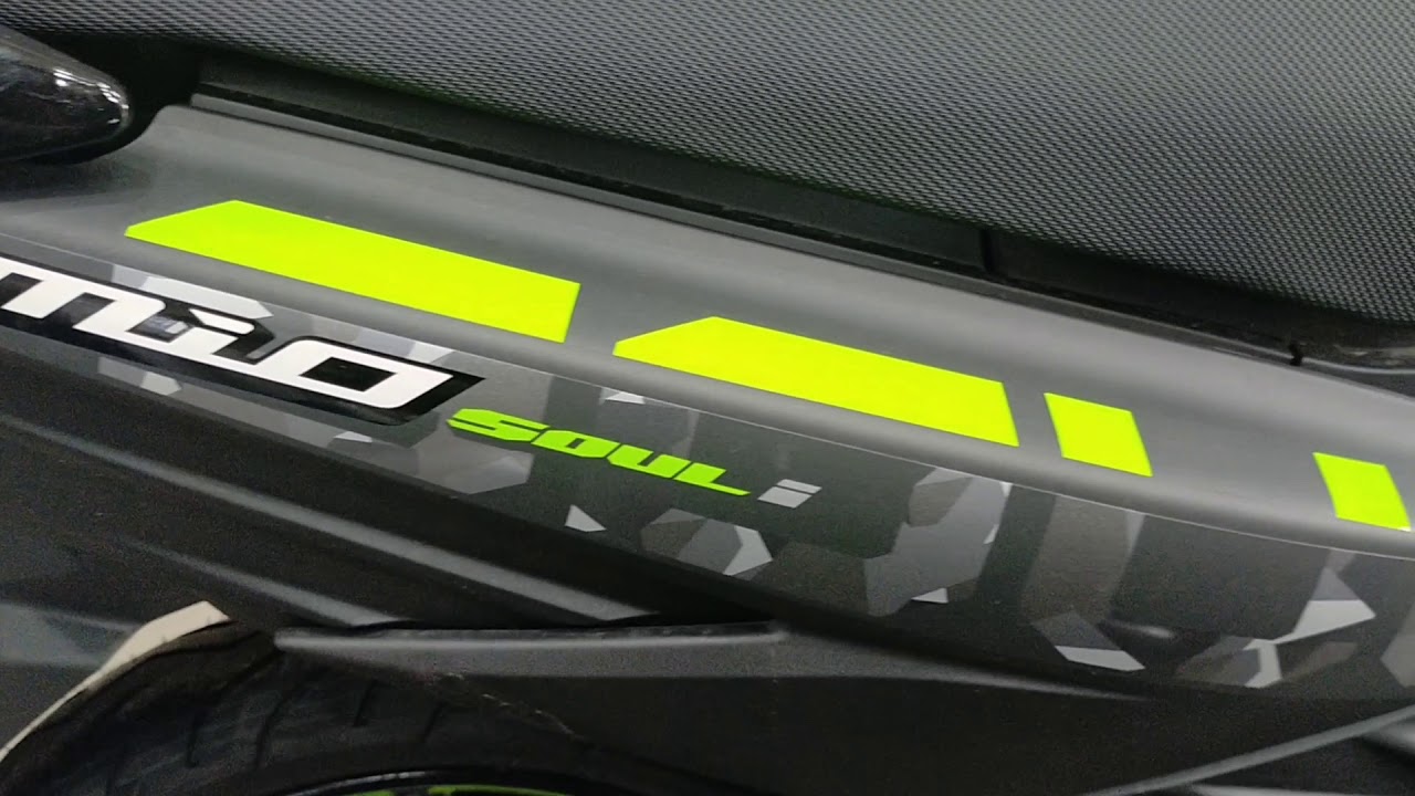 New Decals/Sticker of Yamaha Mio Soul i 125 - 2021 | Black Edition ...