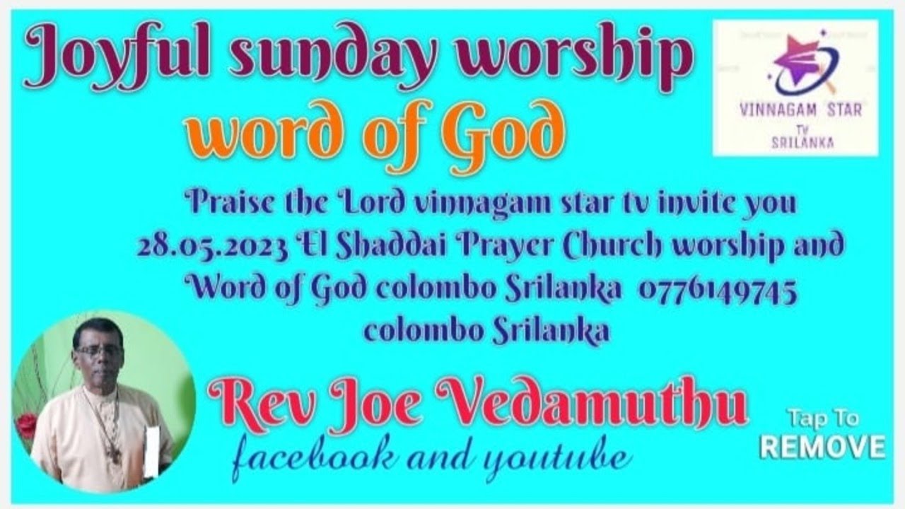 Joyful sunday worship - YouTube
