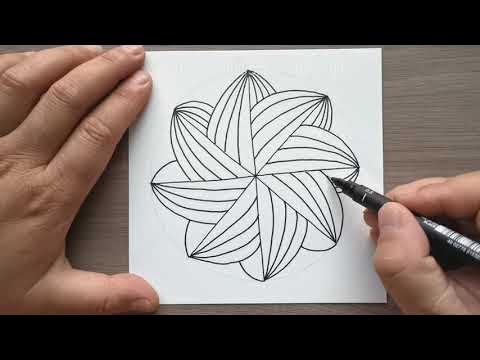 MEDITATIVE DRAWING. ARTTHERAPY. 5 MINUTES OF CREATIVITY AND RELAXATION ...