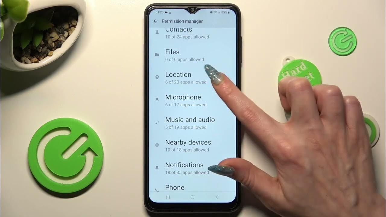 How to Change Apps Permissions on SAMSUNG Galaxy A04s - YouTube