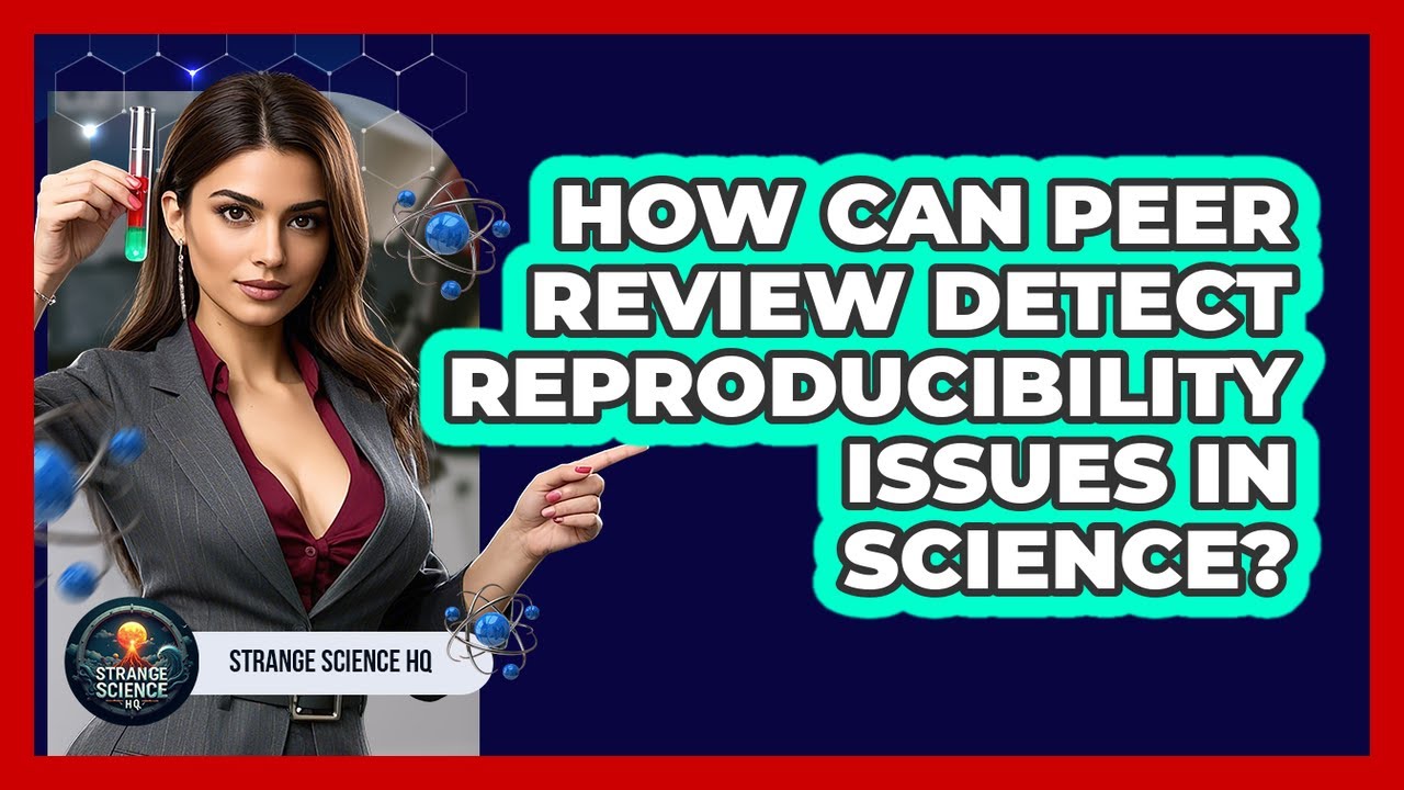 How Can Peer Review Detect Reproducibility Issues In Science? - Strange ...