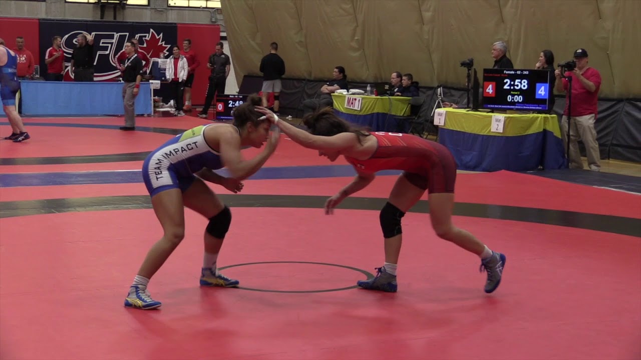 2018 Commonwealth Games Trials: 62 kg Final Michelle Fazzari vs ...