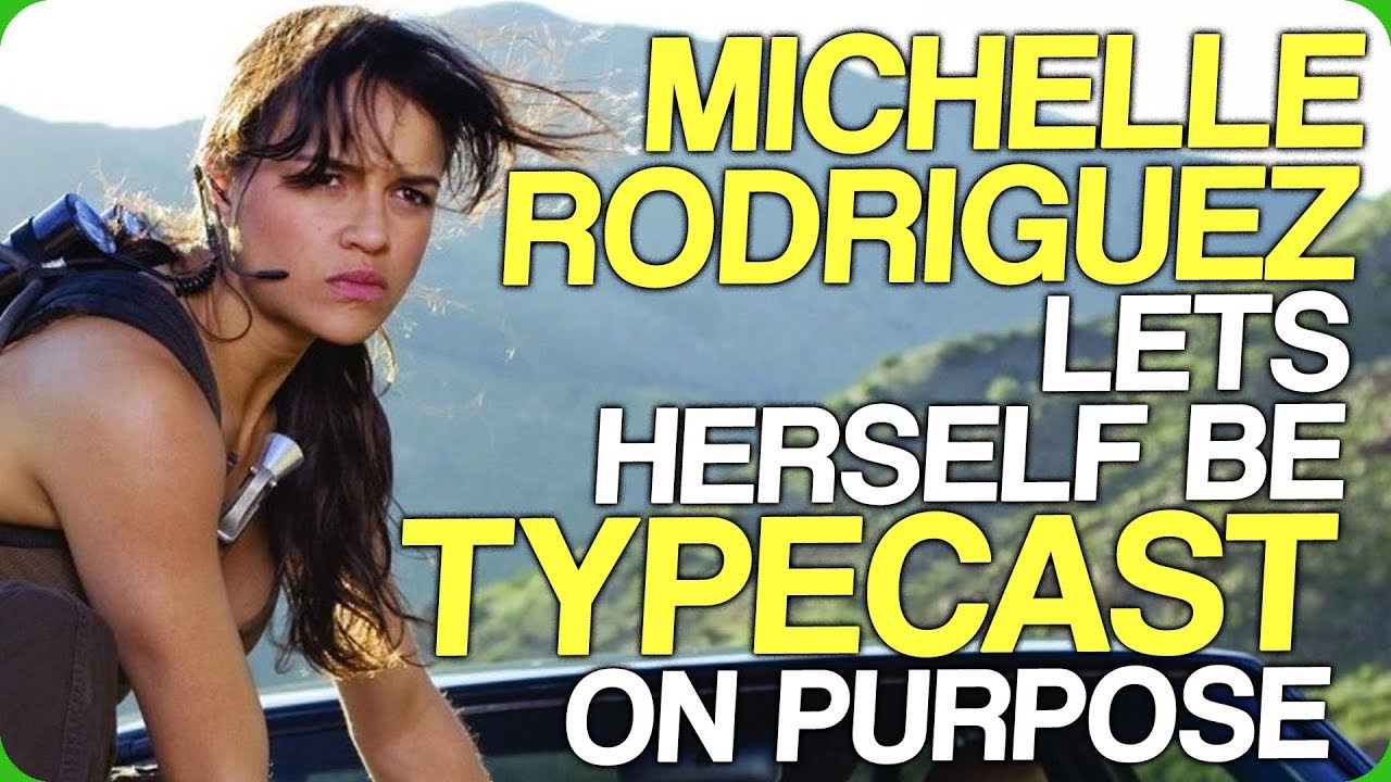 Michelle Rodriguez Lets Herself Be Typecast On Purpose - YouTube