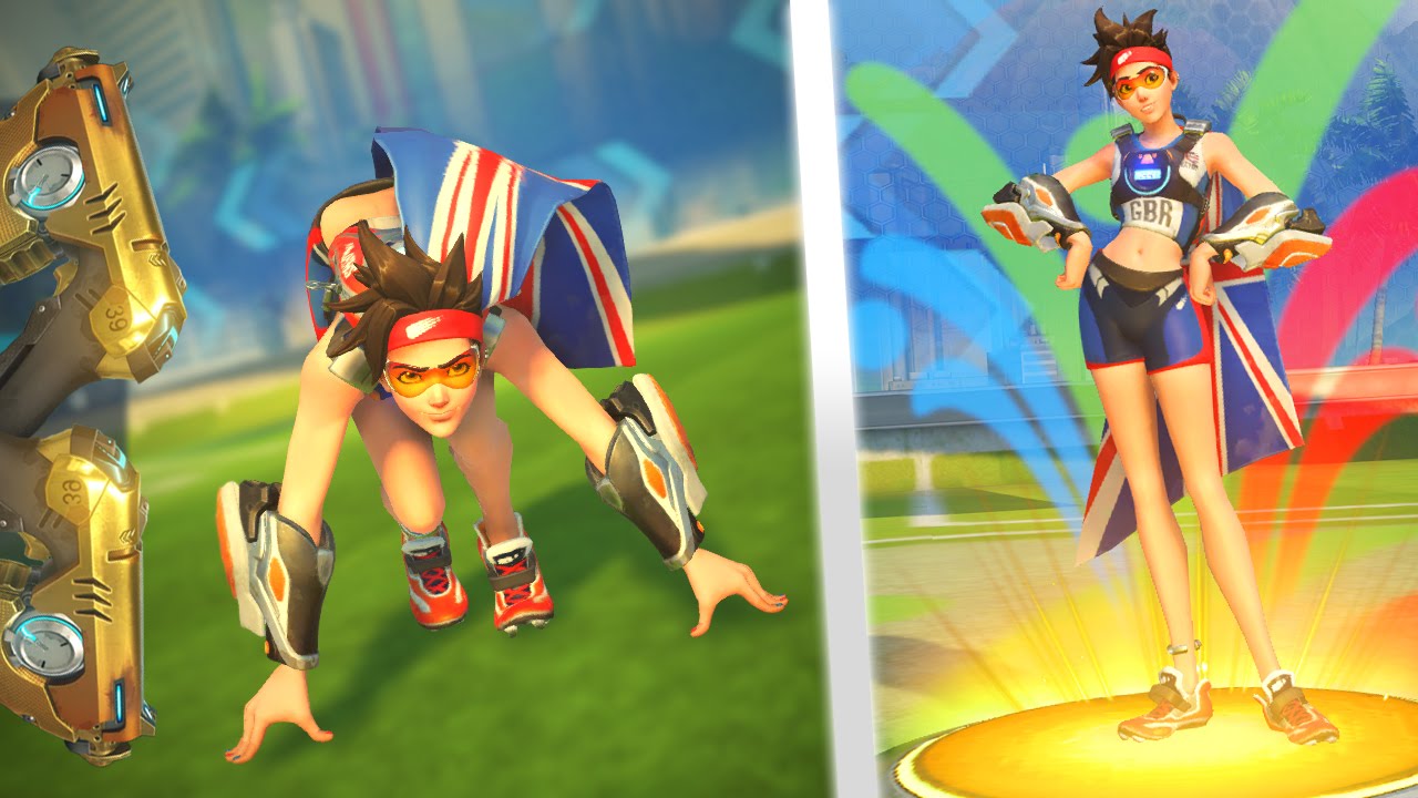 OVERWATCH - COMPETITIVE - NEW SKINS - YouTube