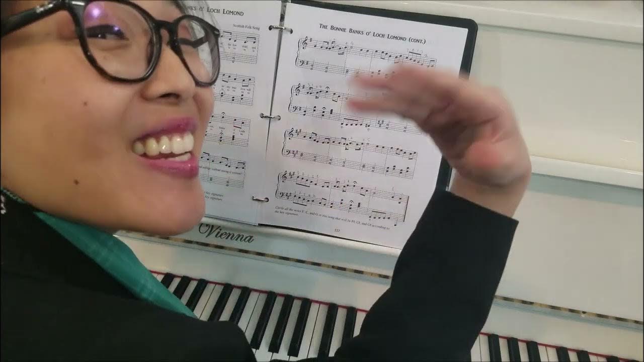 Piano Lesson 112: The Bonnie Banks of Loch Lomond, from Presto! It's ...