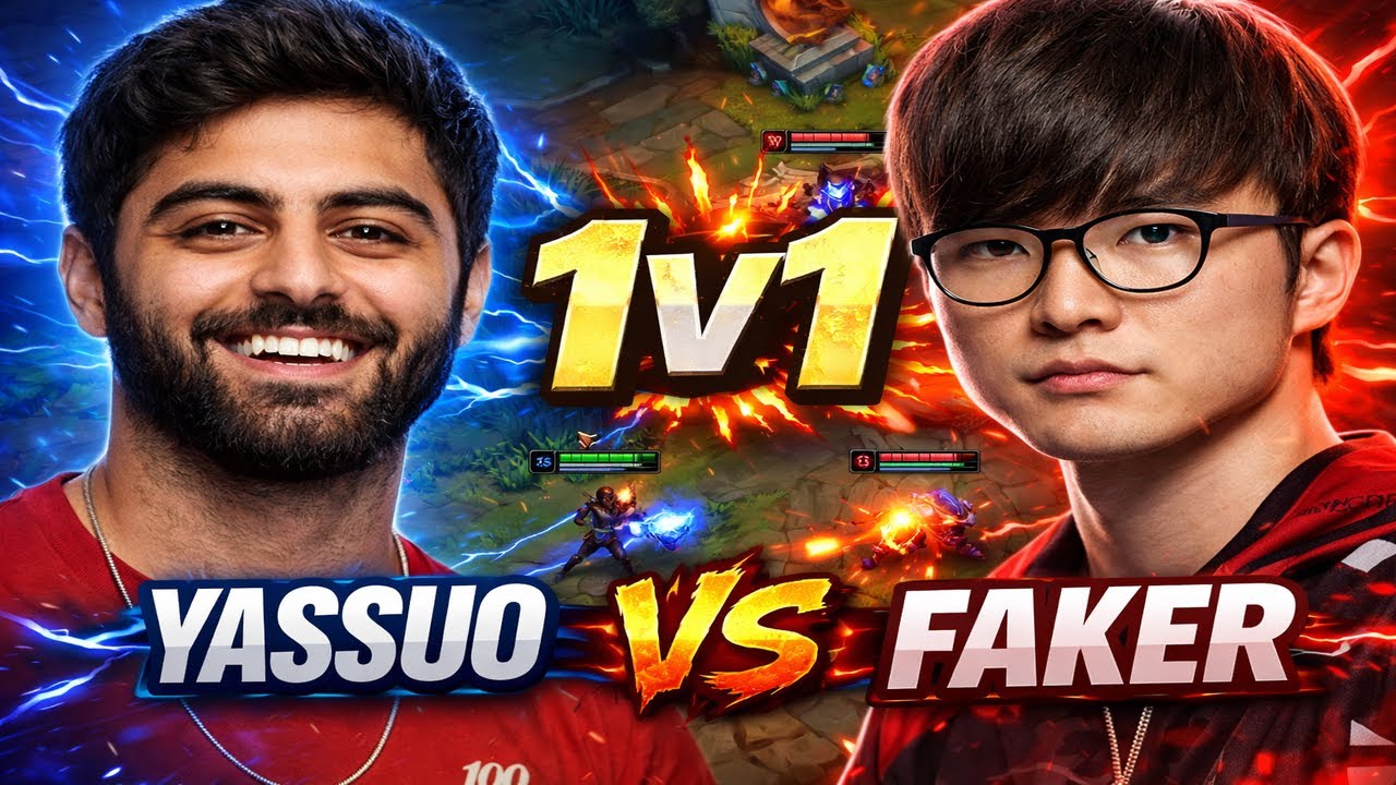 Yassuo vs Faker rematch in 2026 (Faker Reaction included) - YouTube