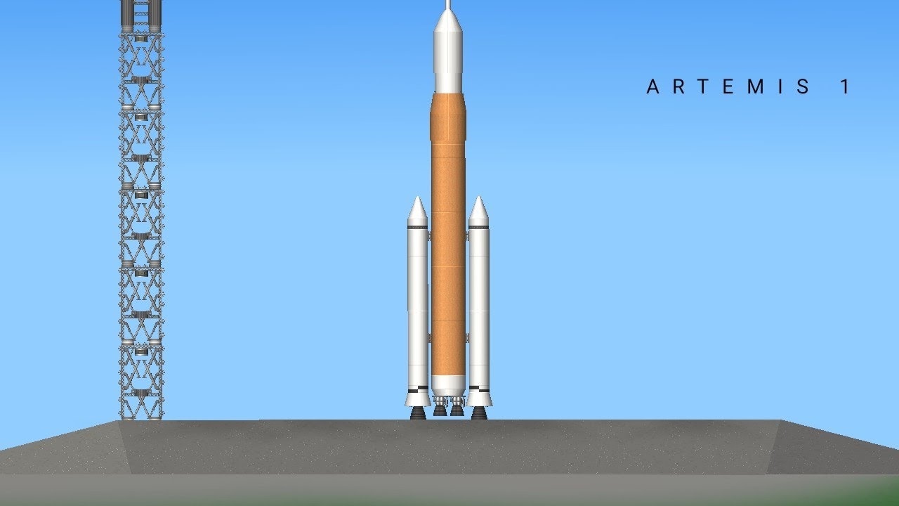 ARTEMIS 1 Launch ||spaceflight simulator||this is what should have ...