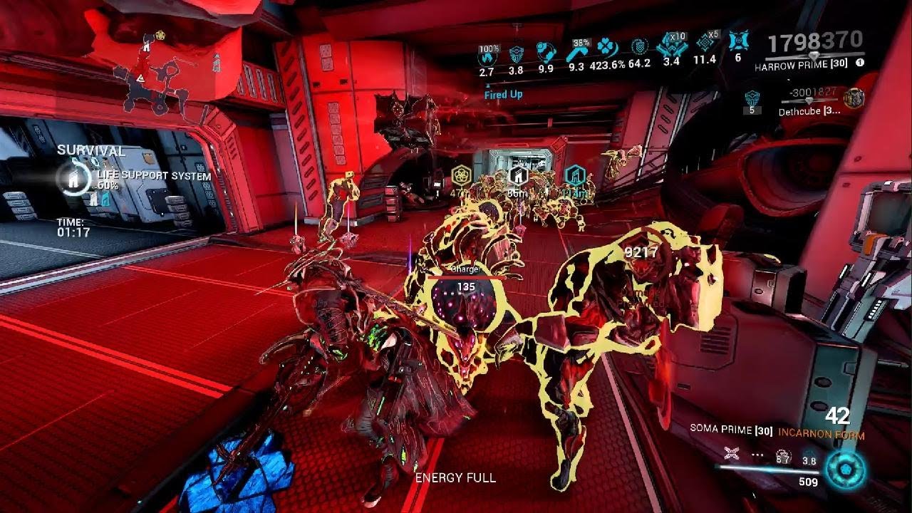 Warframe | Steel Path - Survival (solo) - YouTube