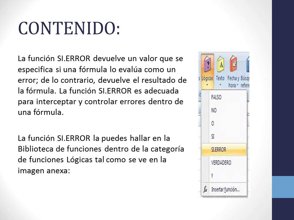 Video 52 Funcion Si Error - YouTube