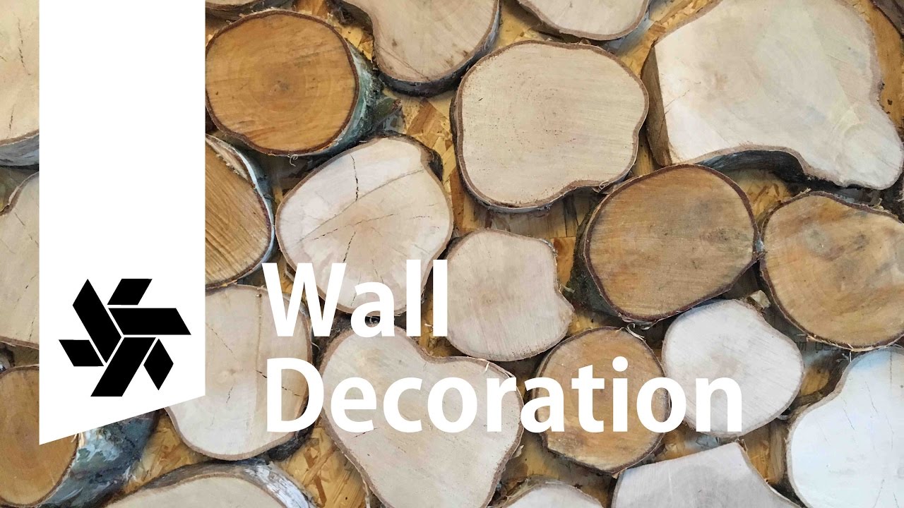 Wall Decoration // Scrap Waste Fire Wood Project 1 - YouTube
