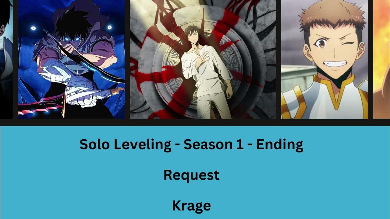 Solo Leveling - Season 1 - Ending - "Request" Krage - YouTube