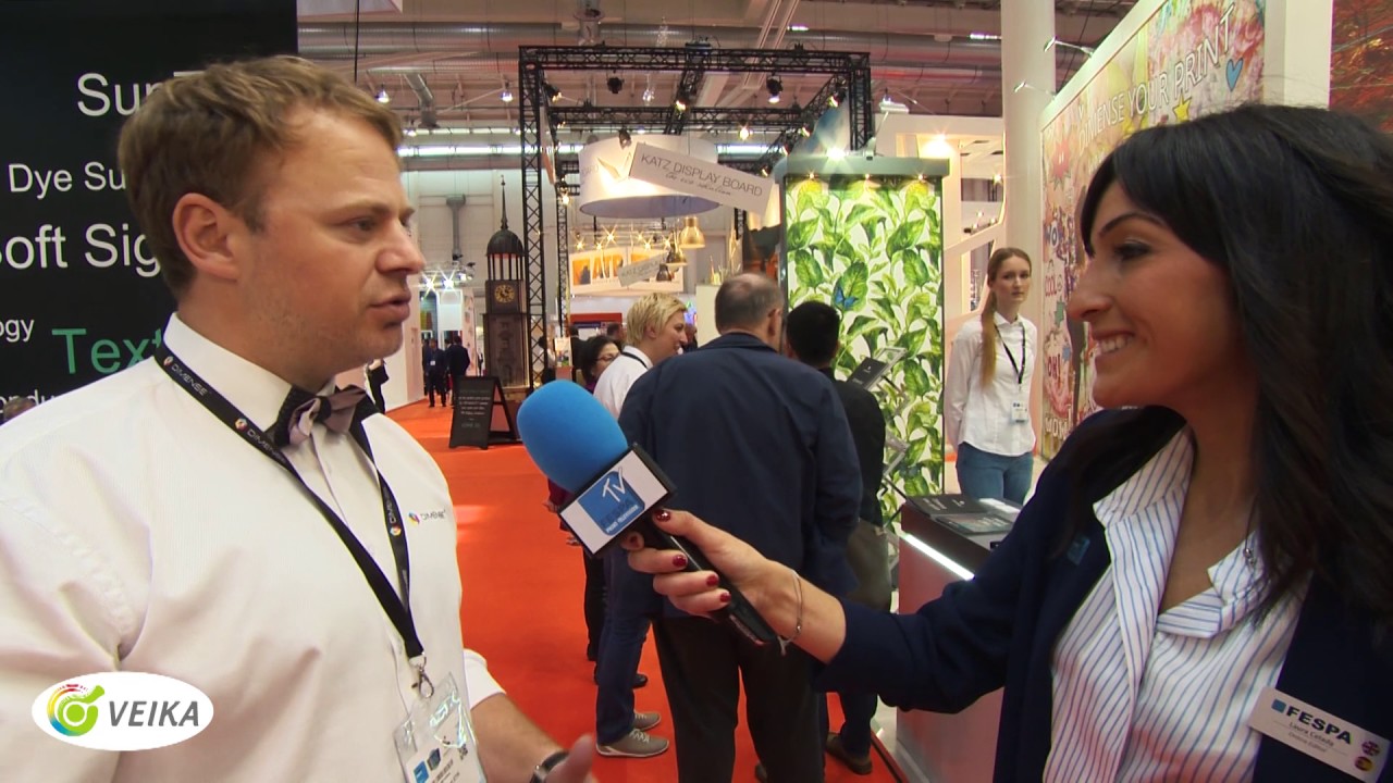 Veika at FESPA 2017 - YouTube