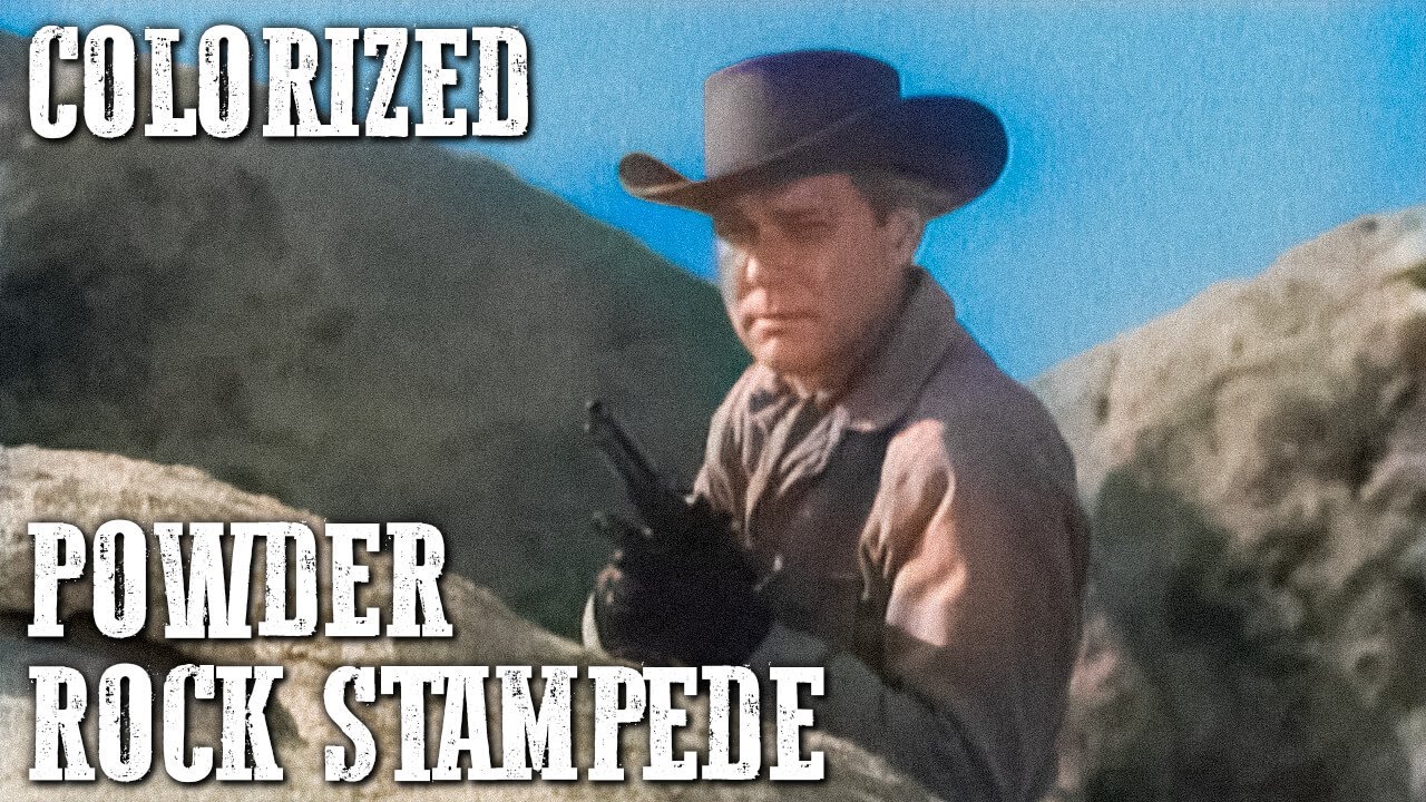 Annie Oakley - Powder Rock Stampede | EP46 | COLORIZED | Season Finale ...