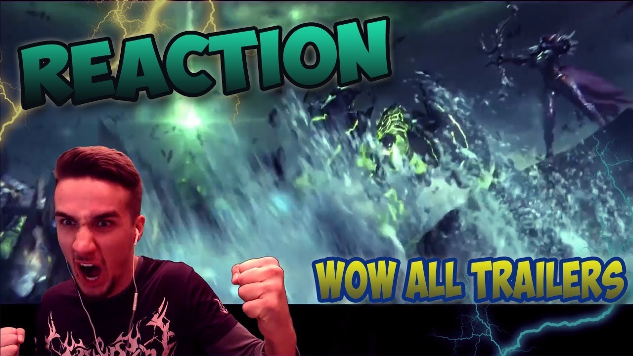 World of Warcraft — Реакция на Все Трейлеры(REACTION ALL CINEMATIC ...