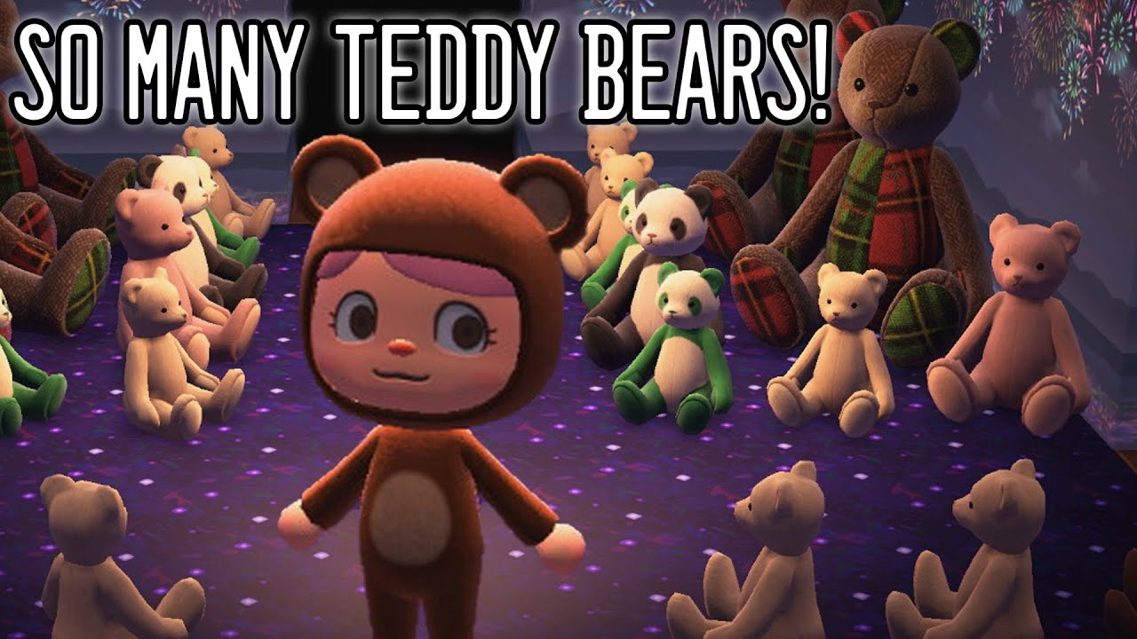 Teddy Bear Event Vlog - Hosted at Gamer Matt's Island | Animal Crossing ...